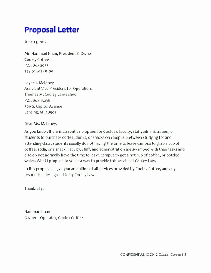  20 Bill Proposal Example Dannybarrantes Template