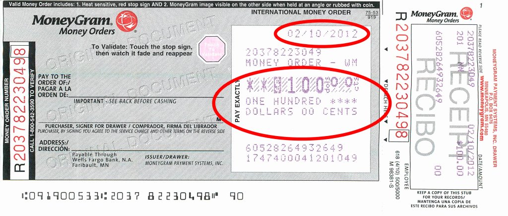  20 Fake Moneygram Confirmation Number Dannybarrantes Template