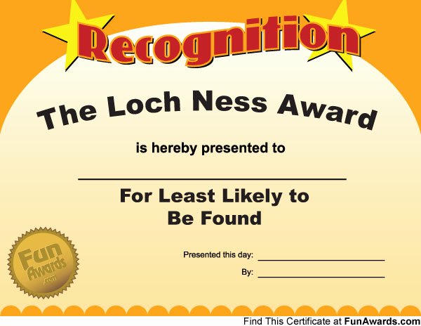  20 Funny Awards For Students Dannybarrantes Template