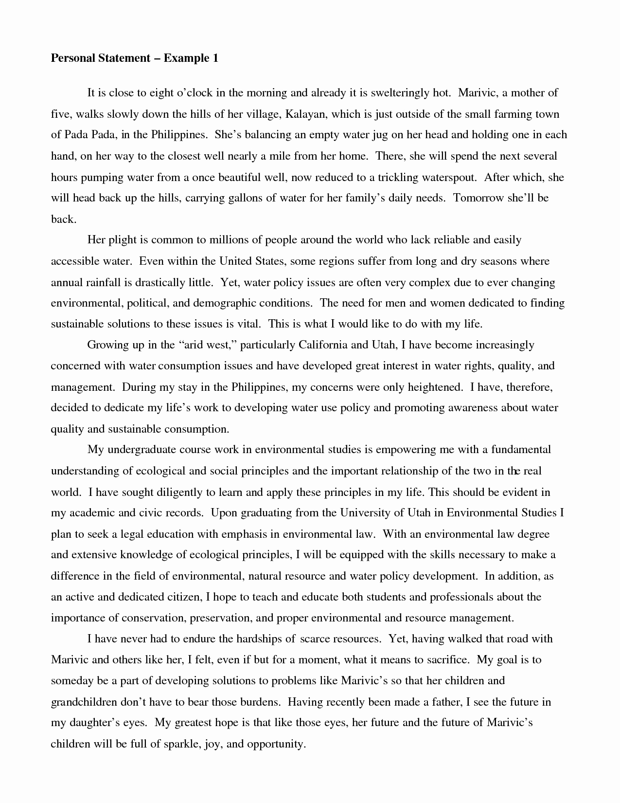  20 Goal Statement Sample Dannybarrantes Template