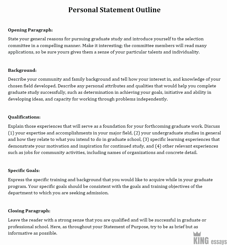  20 Personal History Statement Example Dannybarrantes Template