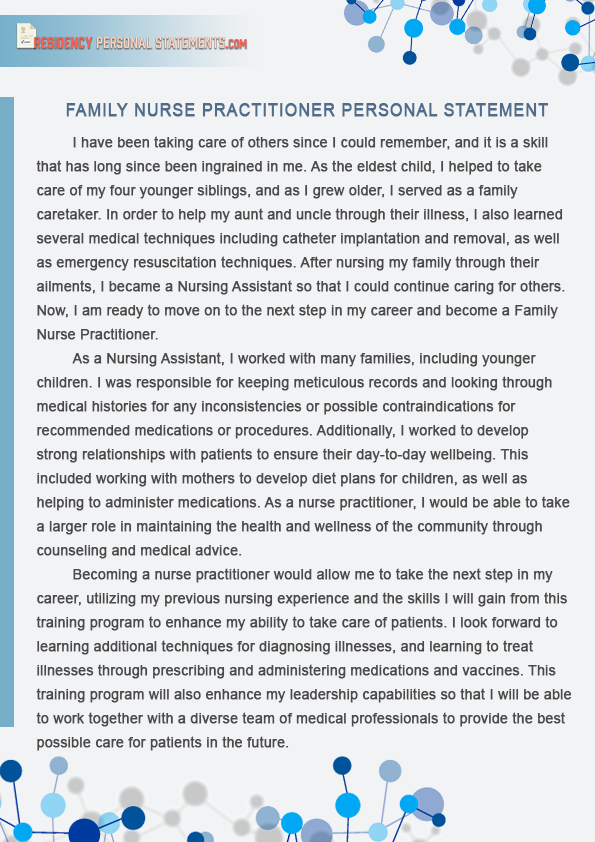  20 Personal Statement For Nursing School Dannybarrantes Template