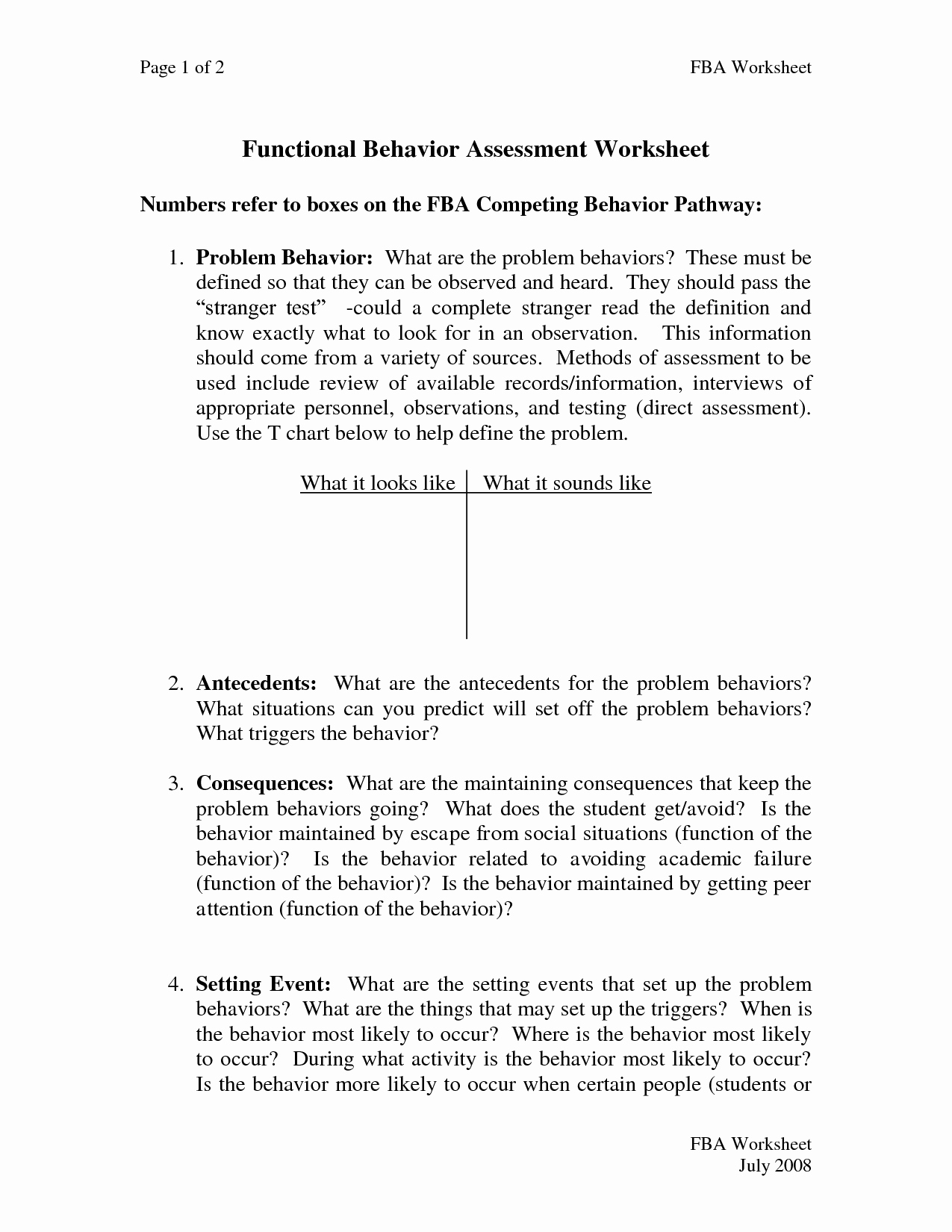  20 Positive Behavior Support Plan Example Dannybarrantes Template