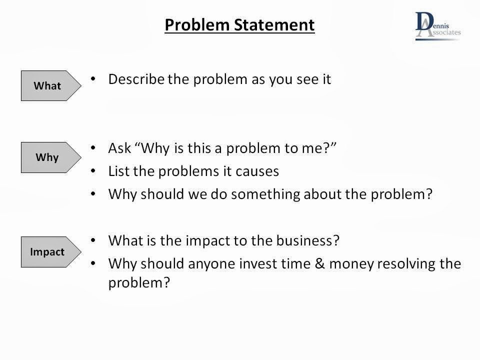  20 Problem Statement Examples In Business Dannybarrantes Template