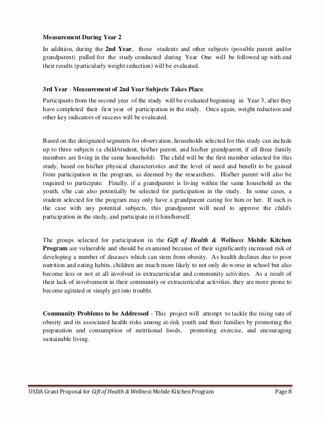  20 Sample Grant Proposal For After School Program Dannybarrantes 