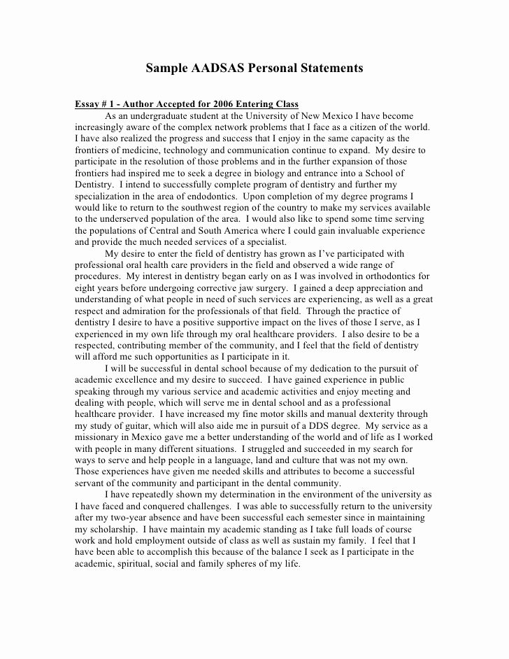  20 Statement Of Personal History Dannybarrantes Template